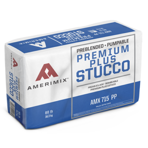 Stucco Mix - Pre-Blended Stucco Mix & Finish by Amerimix